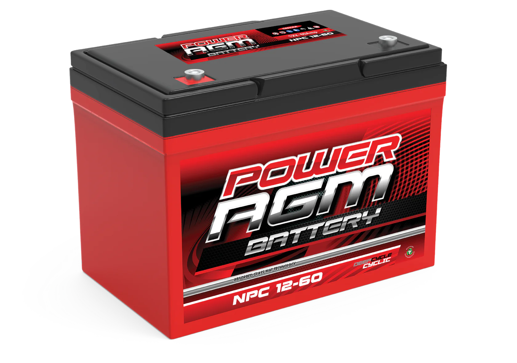Power AGM 12V 60AH Deep Cycle