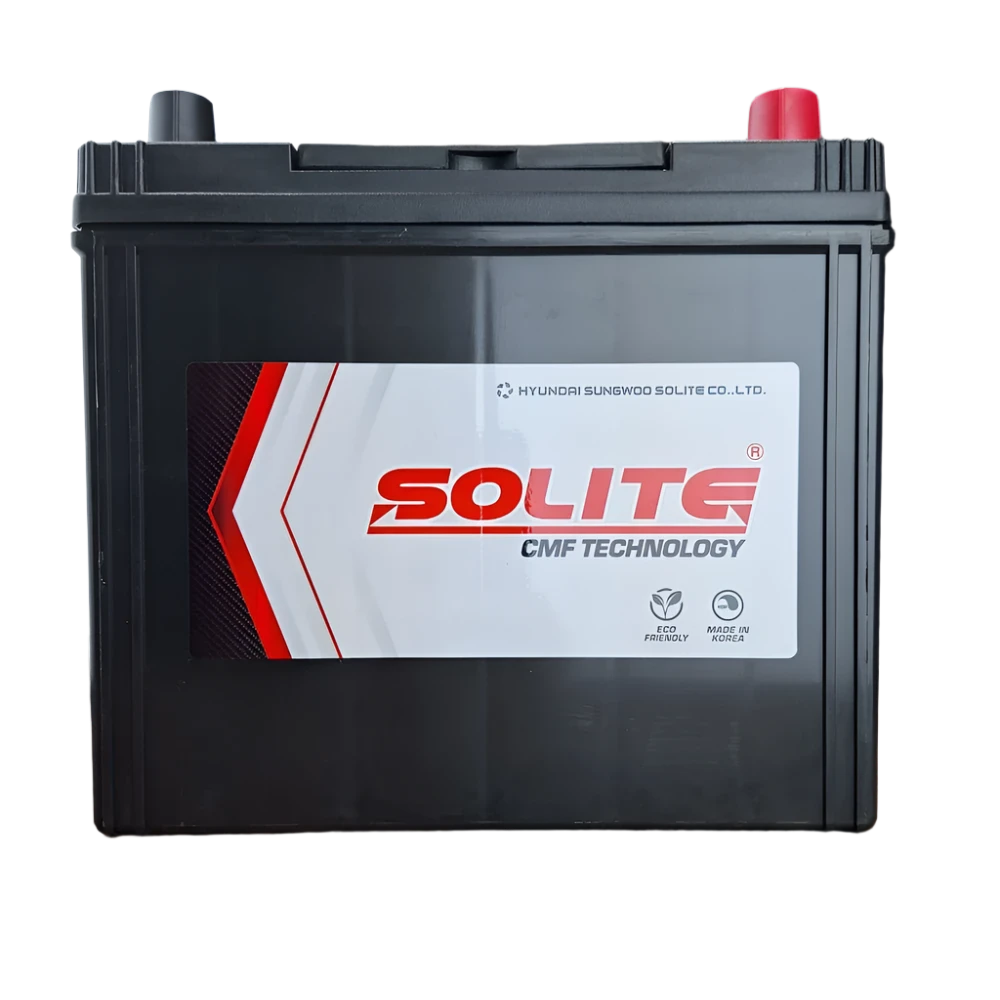 Solite | 55B24LS (NS60LS, 60CMF) | Vehicle Battery | 12V 440CCA 45AH