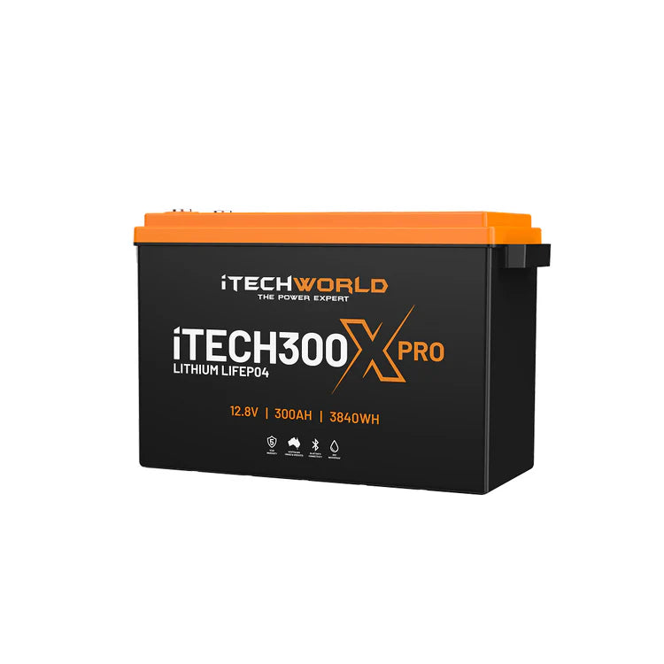 iTechWorld iTECH 300X PRO Deep Cycle Lithium Battery with Bluetooth Li