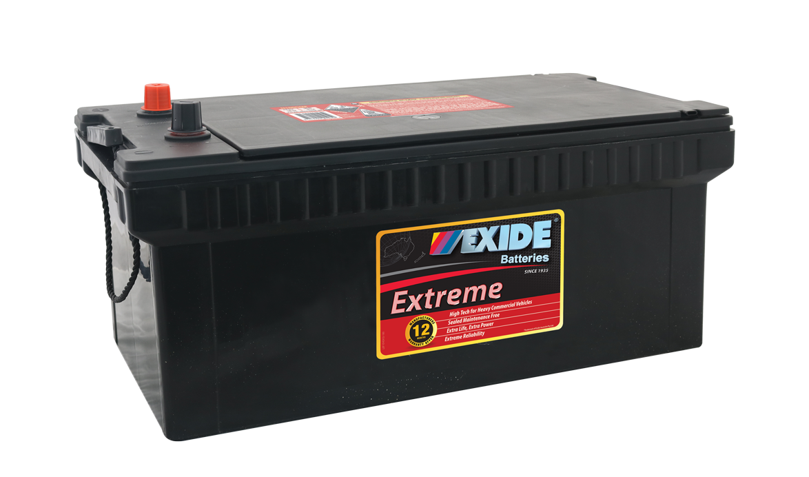 EXIDE EXTREME N200MFE, Heavy Commercial, 12 Volt Battery